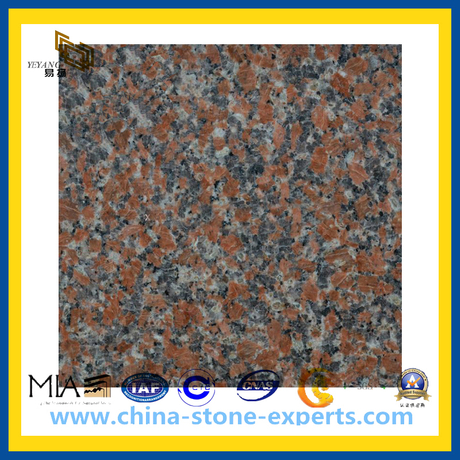 China Polished Red Granite Slab for Decoration / Component / Stairs ...